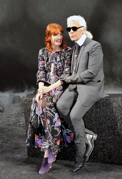 Karl Lagerfeld y Florence Welch, dos amigos del alma | Estarguapas